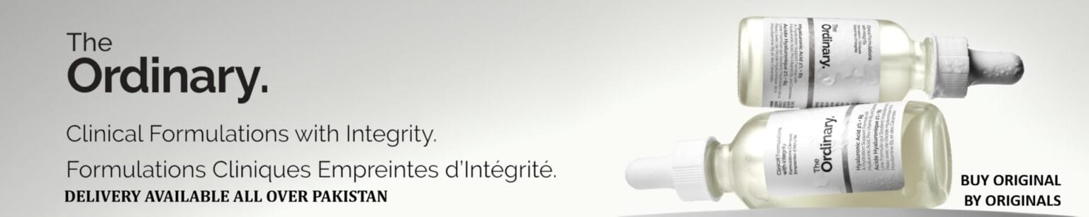 Authentic Stockist of Original The Ordinary products in Pakistan since 2019